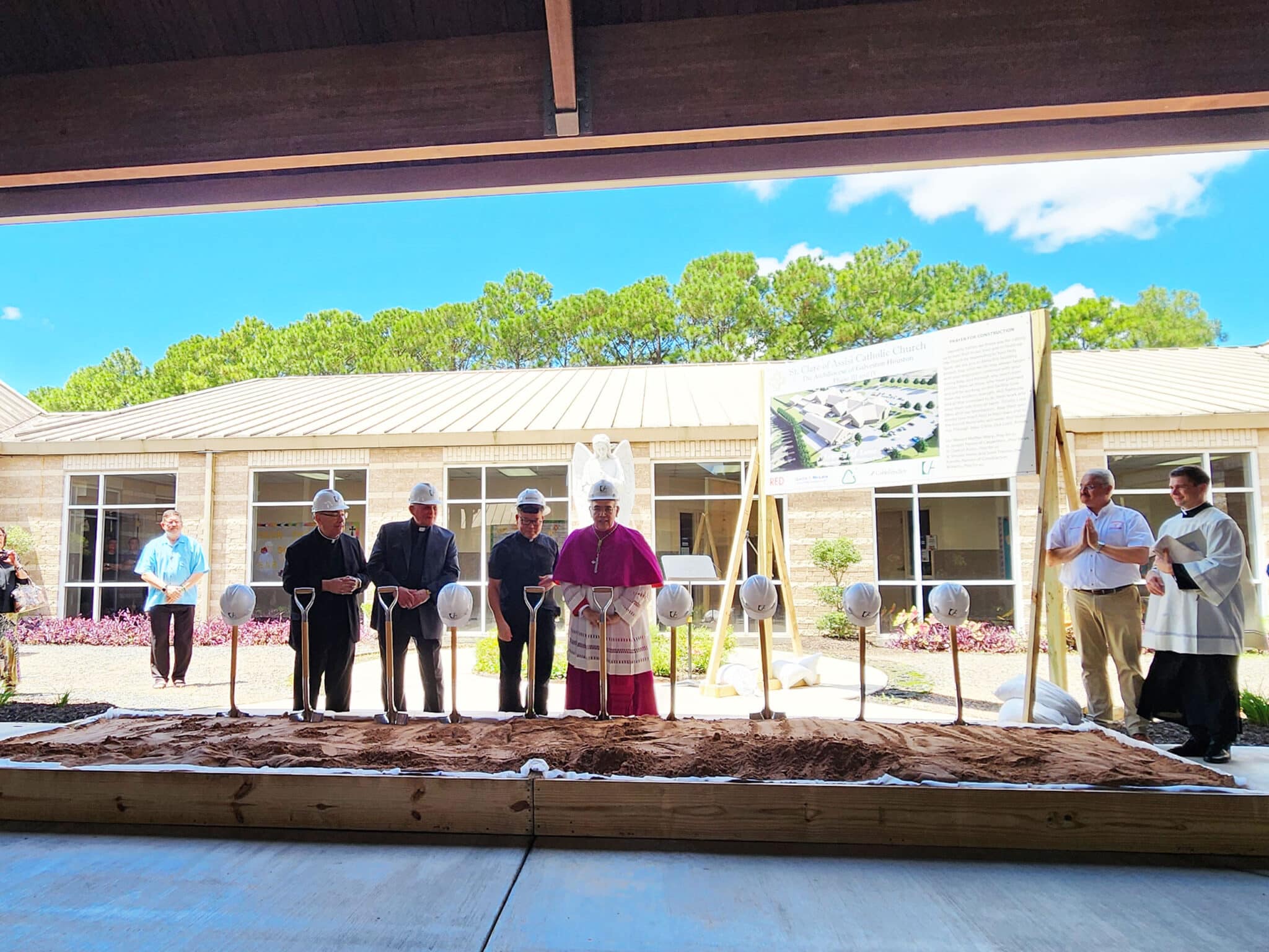 Studio Red Attends St. Clare of Assisi Parish Center Groundbreaking ...